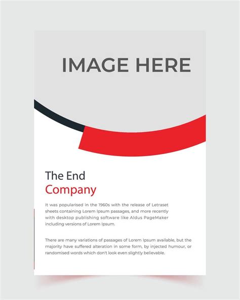 Brochure Template Layout Design Report Annual Minimal Template Layout Design Corporate