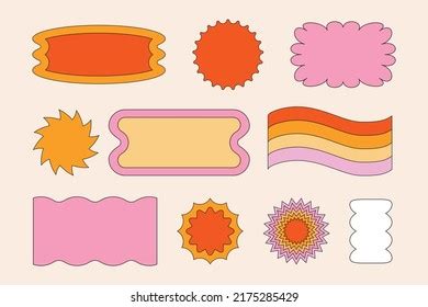 Vector Set Design Elements Patches Stickers Stock Vector Royalty Free Shutterstock