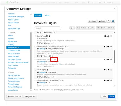 Creative Cloud Plugin Is Disabled Get Help Octoprint Community Forum