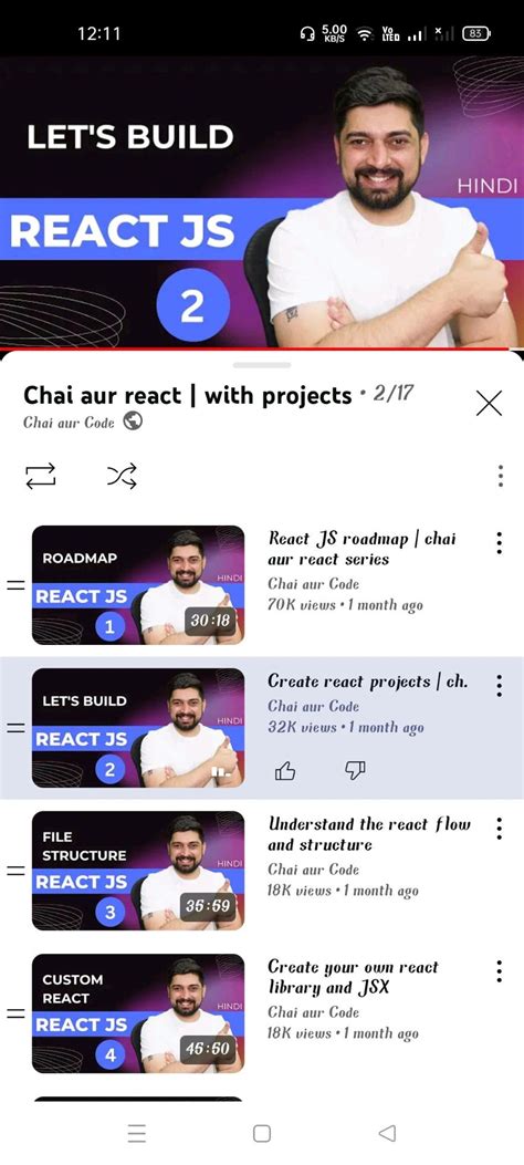 Learned Reactjs With Chai Aur Code Sukhendu Banerjee Posted On The Topic Linkedin