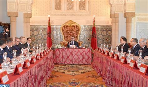 Sm Le Roi Préside à Rabat Un Conseil Des Ministres