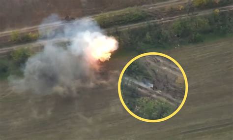 Excalibur Zdewastował Działo Msta S Rosjanin Wiał Cały W Płomieniach