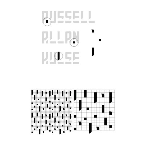 Visual Identity For Russell Alan Hulse Exhibition World Brand Design Society