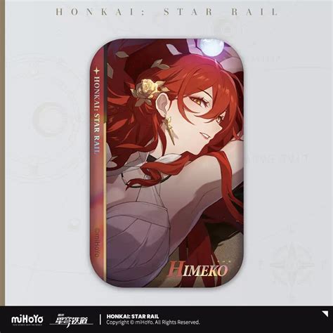 ของแท้ ป้ายธีม Honkai Star Rail Official Merch Mihoyo Dan Heng Jing