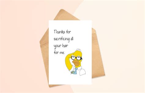 Homer Simpson Fathers Day Printable Greeting Card Funny Fathers Day