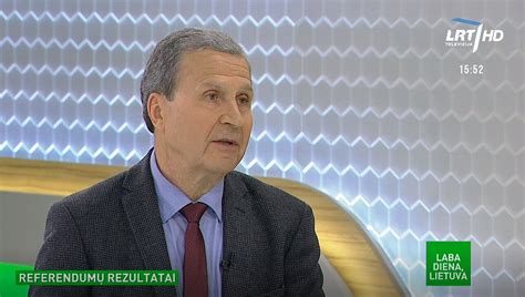Referendumų Apžvalga Konstitucinės Teisės Specialistas Vytautas Sinkevičius Mediateka Lrt