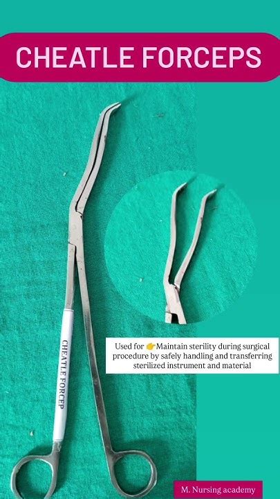 Cheatle Forceps Cheatle Sterilizing Forceps Use Of Cheatle Forceps Forceps Youtube