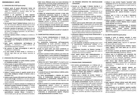 Docimologia Ii Test Unipegaso Docsity