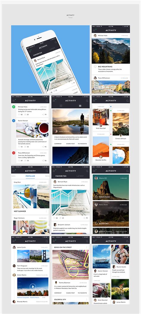 core ui kit on behance