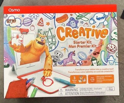 Osmo Creative Starter Kit Ipad Ages 5 10 Educational Learning Games W
