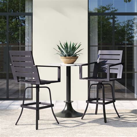 Outdoor Swivel Bar Stools Ideas On Foter
