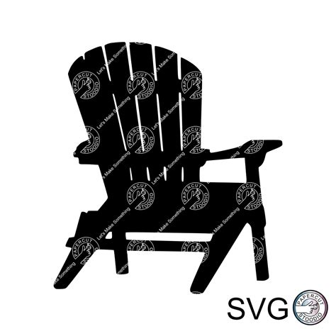 Adirondack Chair SVG Cricut Silhouette Cricut Svg Etsy Ireland