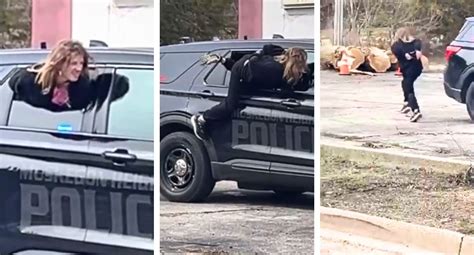 Viral Escape In Muskegon Heights As Handcuffed Woman Slips Through