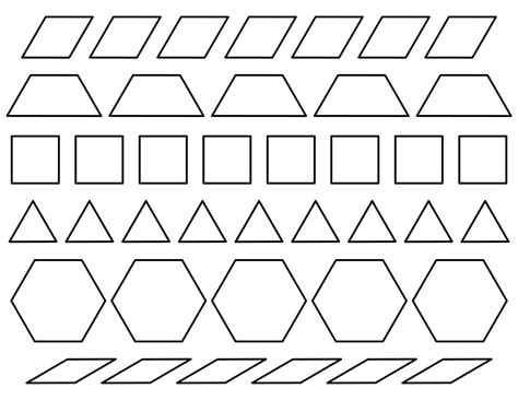 Stem Mats Free Triangle Pattern Blocks For Preschool And Kindergarten