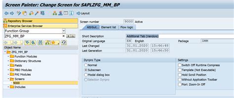 Sap Additional Tab For Vendors In Bp Business Partner Transaction