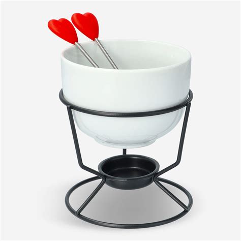 Chocolate Fondue Set With 2 Forks Flying Tiger Copenhagen