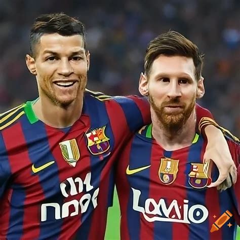 Cr7 Lionel Messi And Neymar In The Same Team On Craiyon
