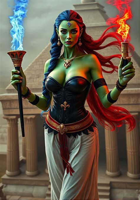Ai Twinrova From The Legend Of Zelda Redesign By Minervakarn On