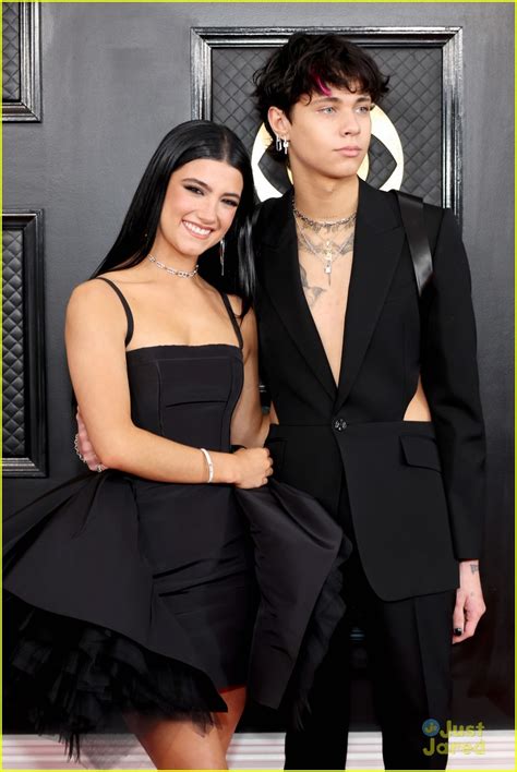 Full Sized Photo Of Charli Damelio Landon Barker Couple Up At Grammys