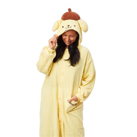 รับ Sanrio Pompompurin Kigurumi Costume จัดส่ง Weee ตลาดเอเชีย