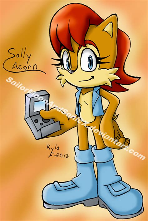 Sally Acorn By Sailormoonandsonicx On Deviantart