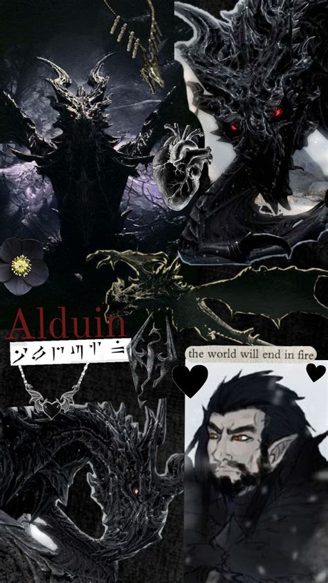 Human Alduin My Beloved Skyrim Dragons Alduin Skyrim Skyrim Art