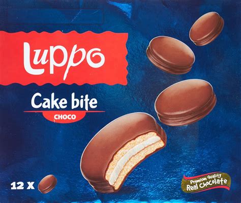 Luppo Choco Cake Bite 12 X 25 Gm Buy Online At Best Price In Ksa Souq Is Now Amazon Sa Grocery