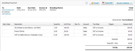 Vinsight Documentation Configuring Xero For Wet Tax Vinsight Documentation