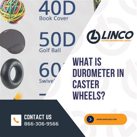 What Is Durometer In Caster Wheels Linco Casters And Industrial Supply
