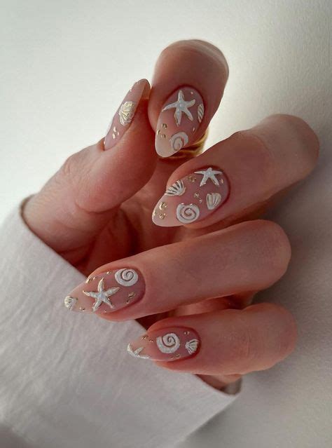 Pin By Kailani Kingston On Beach Nails Gel Nails Stylish Nails Nail