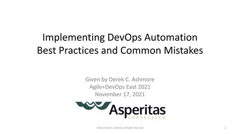 implementing devops automation best practices and common mistakes