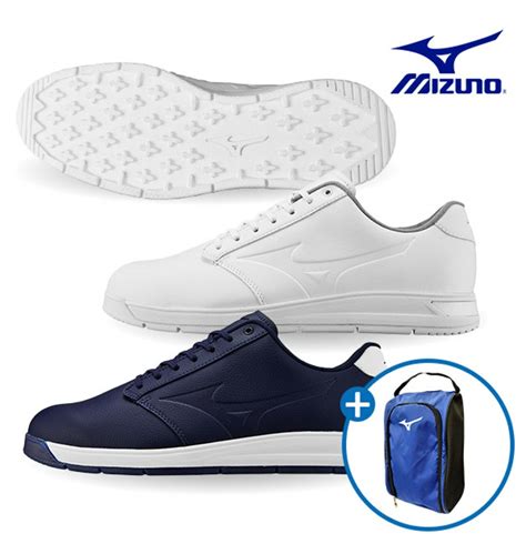 골프마켓 미즈노 슈즈백 증정 G Style 지스타일 스파이크리스 캐주얼 남성 골프화 51gm2140 티몬