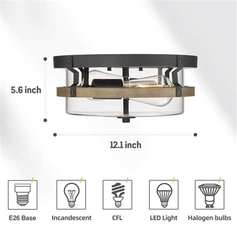 Laurel Foundry Modern Farmhouse® Leia Flush Mount And Reviews Wayfair