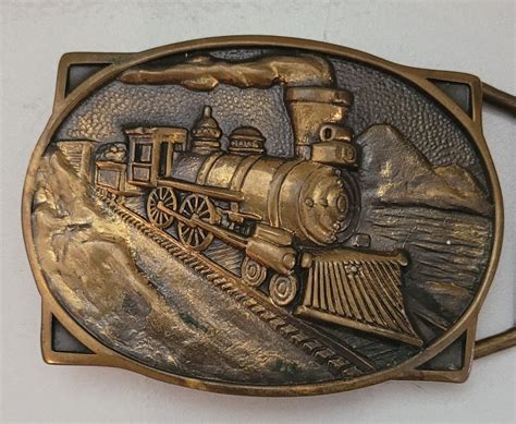 1979 Vintage Bts Solid Brass Steam Engine Locomotive Gem