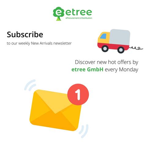 Etreegmbh Etree Procurement Distribution B2b Newarrivals Newsletter Etree Gmbh