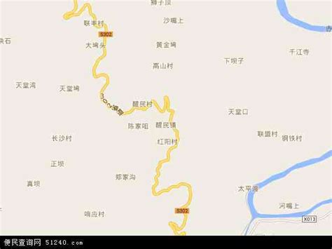 醒民镇地图 醒民镇卫星地图 醒民镇高清航拍地图 便民查询网地图