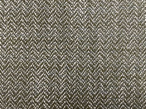 Marlow Textured Chevron Weave Cotton Tweed Green Stone Frank Thomas