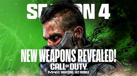 Call Of Duty Season 4 Reloaded Weapons Revealed For Mw3 And Warzone