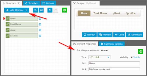Menu With Images How To Add Images To The Menu