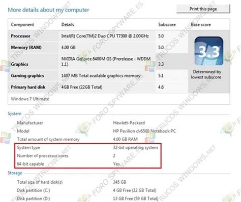 Como Saber Si Mi Procesador Es X86 32 Bits O X64 64 Bits En Windows