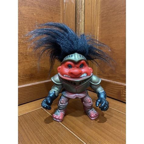 1992年 Troll Doll 幸運小子 稀有 老玩具 古董玩具 早期 戰鬥 醜娃 巨魔娃娃 魔髮精靈 麥購聖òó 蝦皮購物