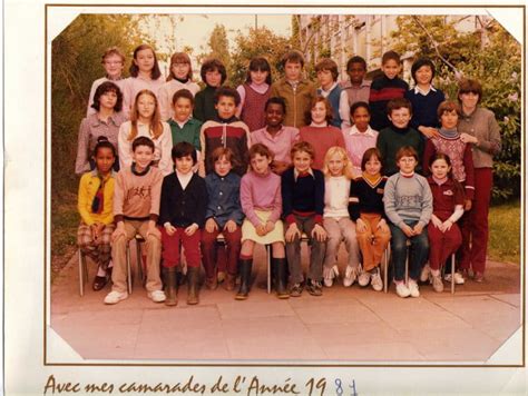 Photo De Classe Cm2 De 1981 Ecole Henri Wallon Copains Davant