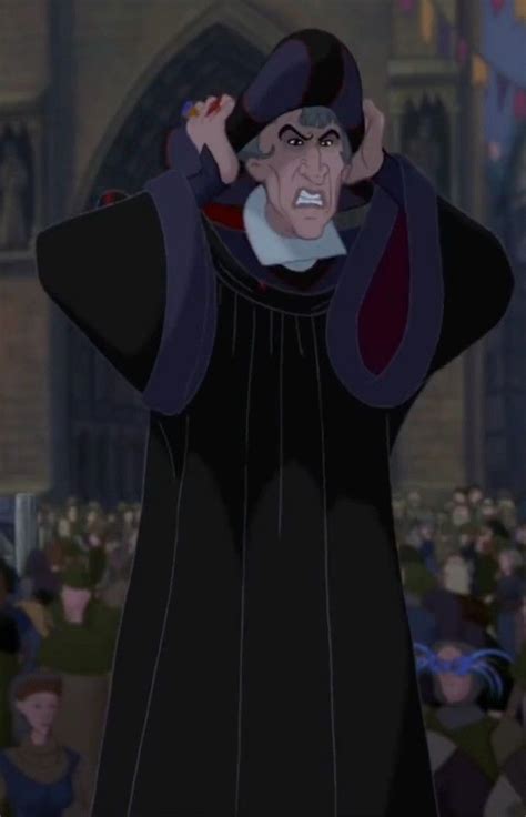Claude Frollo 4 79 Villanos De Disney Disney Imágenes Rostros De