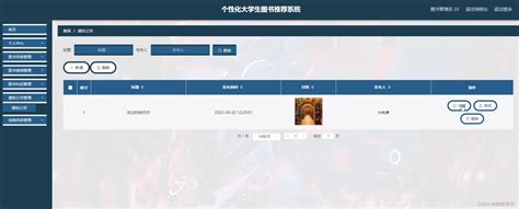 Ssm毕设项目个性化大学生图书推荐系统03tb1（javavuemybatismavenmysql）ssm高校图书推荐系统 Csdn博客