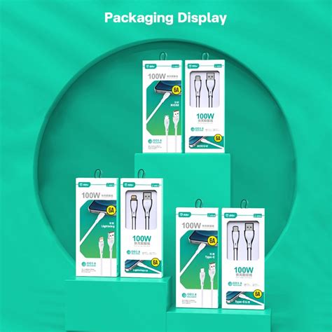 พร้อมส่งสายชาร์จ 100w 6a สายชาร์จเร็ว Usb Microtype C Fast Charging