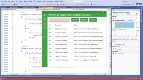 C And Postgresql Online Database Performing Crud Operations