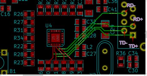 Specific Layout Requirements Of The Ethernet Port Layout