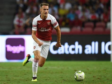 Man United Aaron Ramsey Transfer Talks From Arsenal
