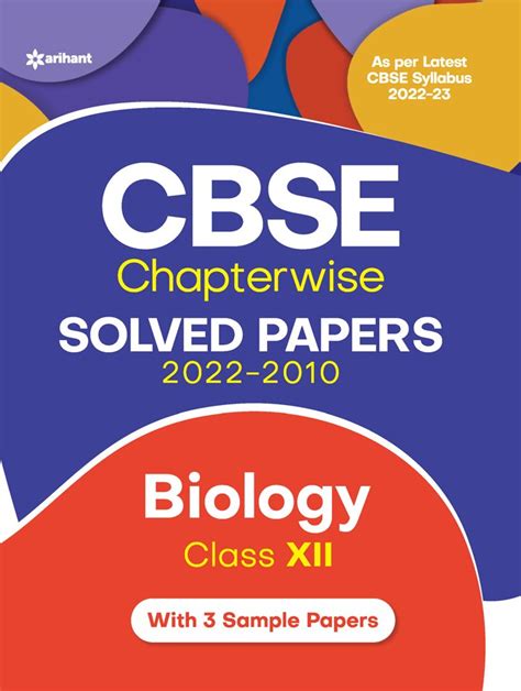 Arihant Cbse Chapterwise Solved Papers Biology Class Th F