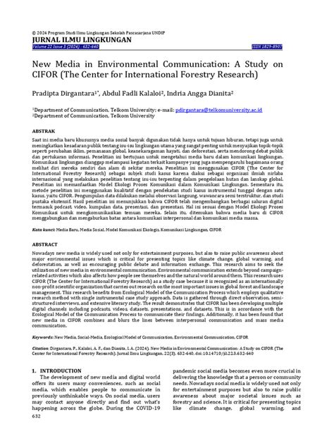 Environmental Communication Pdf